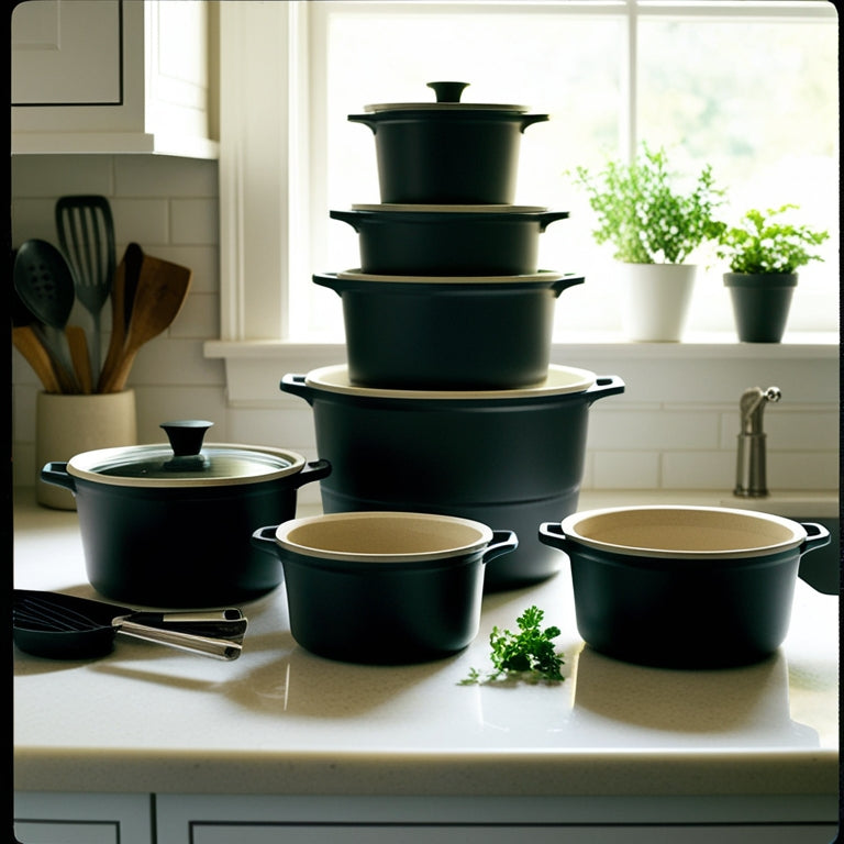 Space-Efficient Pot Storage – Pro Chef Kitchen Tools
