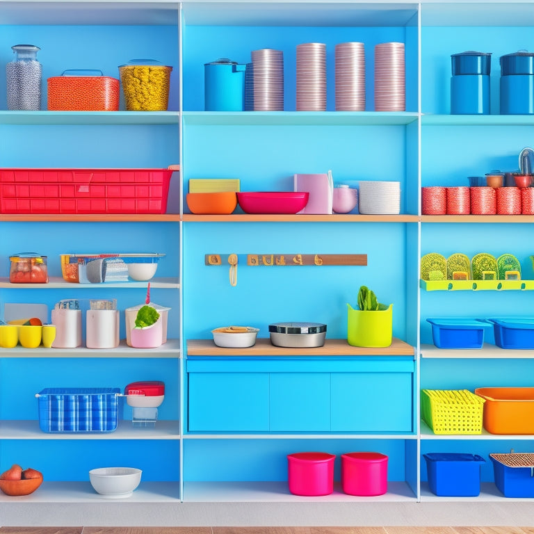 Enhance Kitchen Efficiency With Storage Guidelines Poster – Pro Chef ...