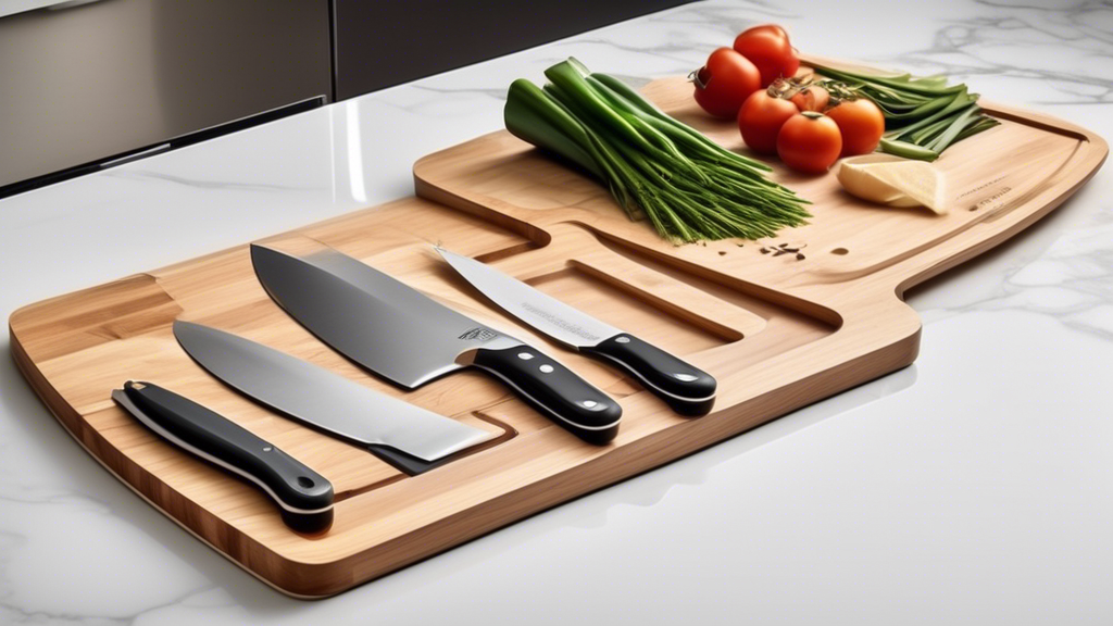 Space-Saving Cutting Board with Storage Feature. – Pro Chef Kitchen Tools