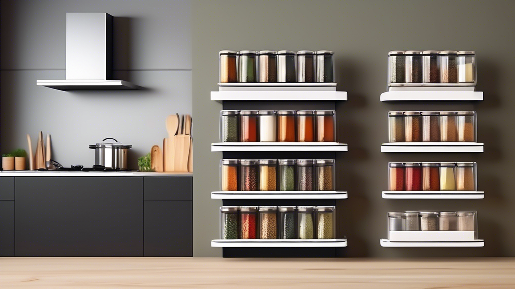 Space-Saving and Stylish Stackable Spice Racks for Modern Kitchens ...