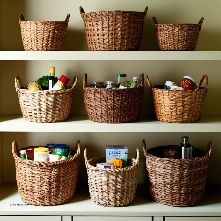 Pantry Storage Baskets – Pro Chef Kitchen Tools