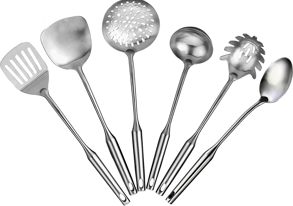 6 Piece Stainless Steel Kitchen Tool Set - Pro Chef Kitchen Tools – Pro ...