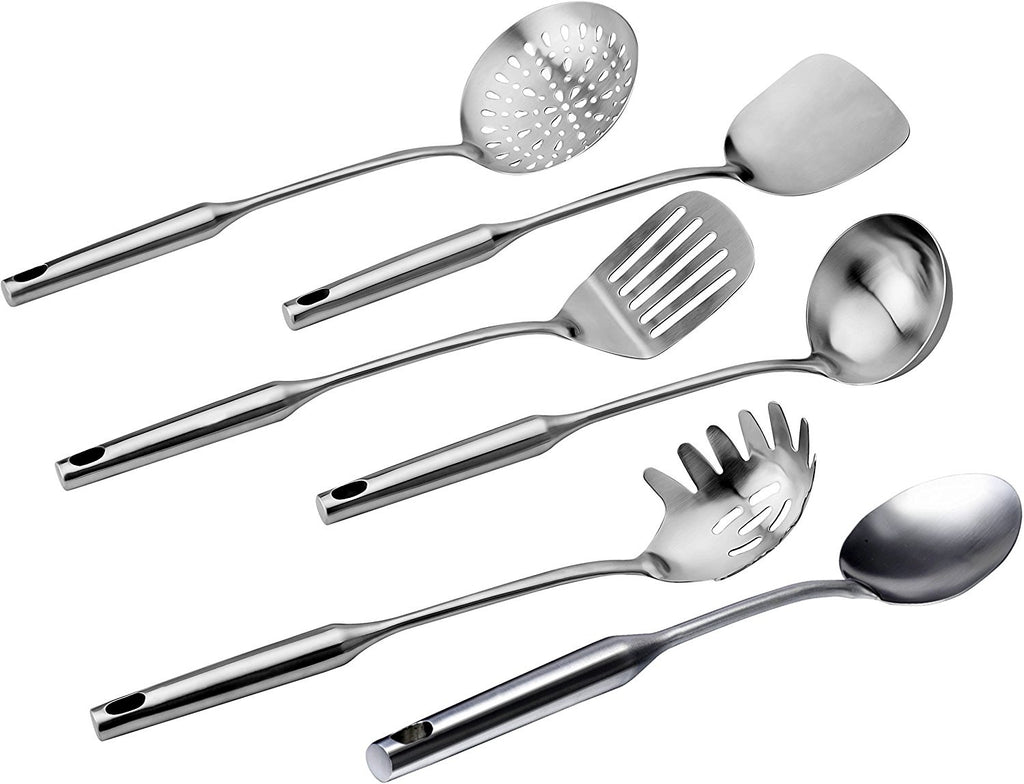 6 Piece Stainless Steel Kitchen Tool Set - Pro Chef Kitchen Tools – Pro ...