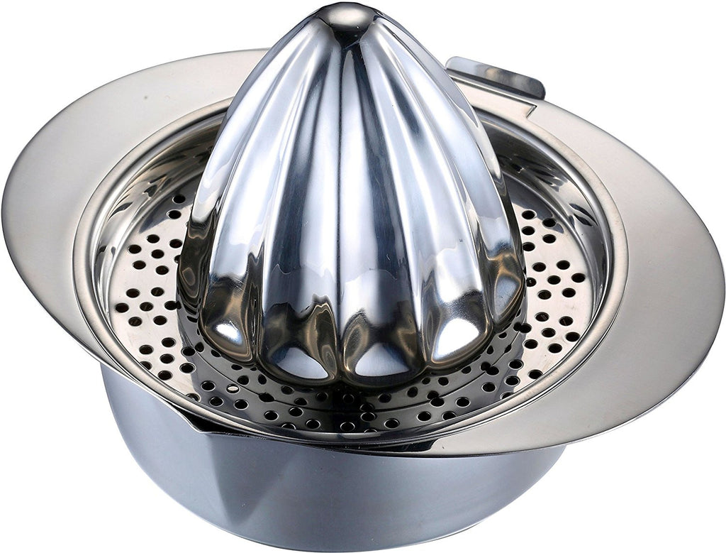 Pro Chef Kitchen Tools Stainless Steel Manual Citrus Juicer - 3 in 1 ...