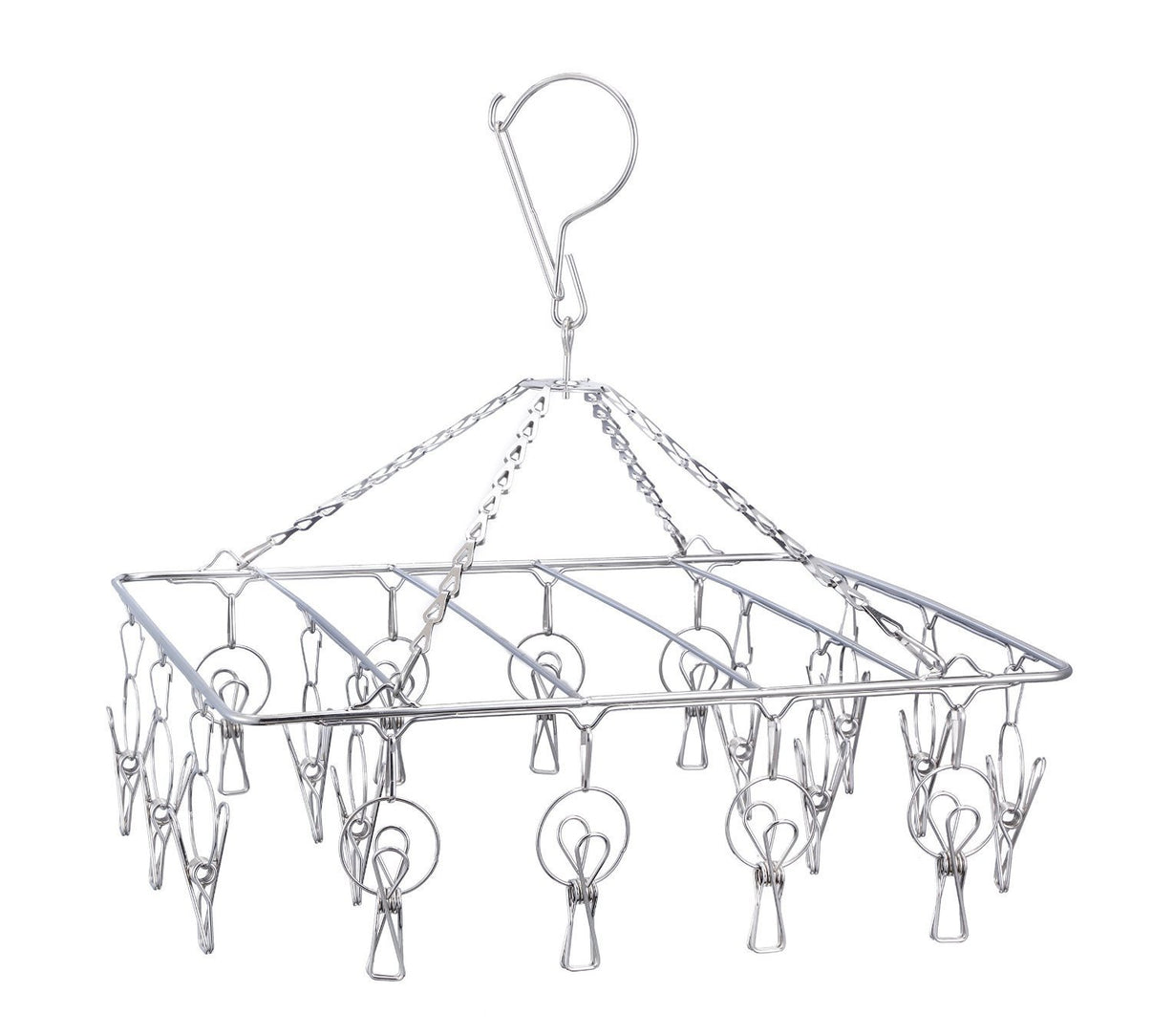 Clothes Drying Racks For Laundry - Rectangle Clothing Rack – Pro Chef ...