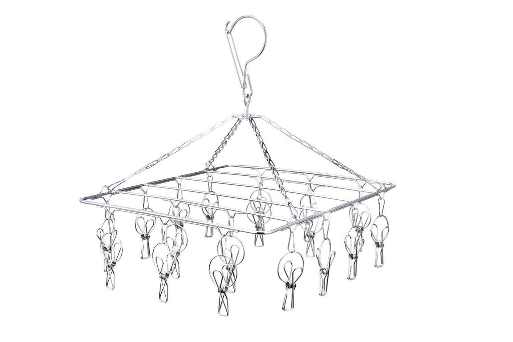 Clothes Drying Racks For Laundry - Rectangle Clothing Rack – Pro Chef ...